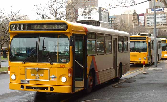 Adelaide Metro MAN rigid buses | australia.SHOWBUS.com PHOTO GALLERY