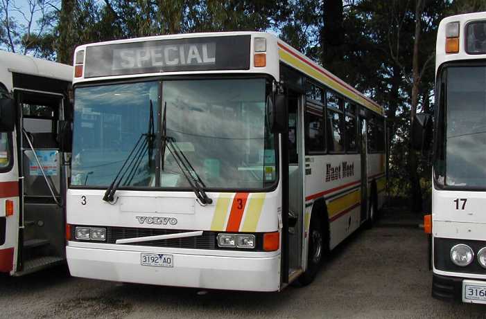 East West | Dysons | australia.SHOWBUS.com BUS IMAGE GALLERY