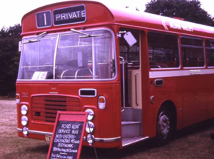 The Alder Valley SHOWBUS Bus Image Gallery
