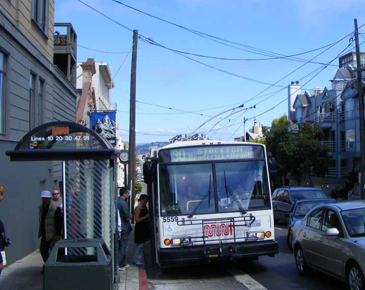 MUNI San Francisco | USA | SHOWBUS International BUS IMAGE GALLERY