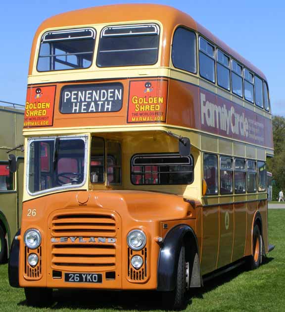 Maidstone Corporation | SHOWBUS Bus Image Gallery