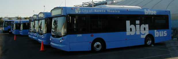 BIG Blue Bus | SHOWBUS AMERICA BUS IMAGE GALLERY | California